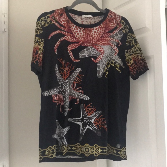 Versace Collection | Shirts | Versace Collection Starfish Crab Shirt ...